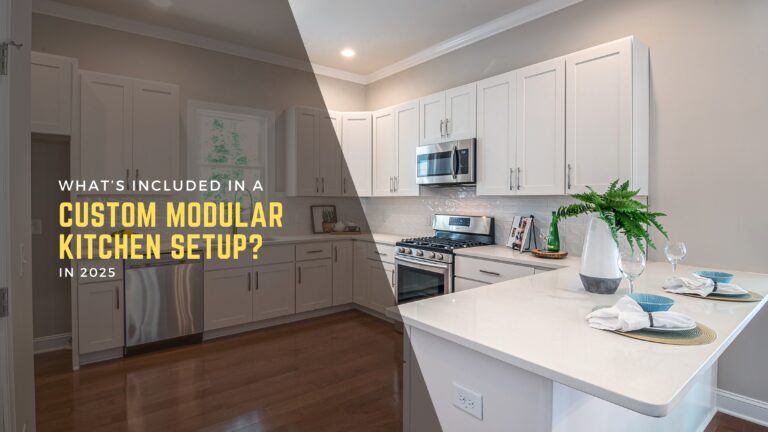 What’s Included In A Custom Modular Kitchen Setup?